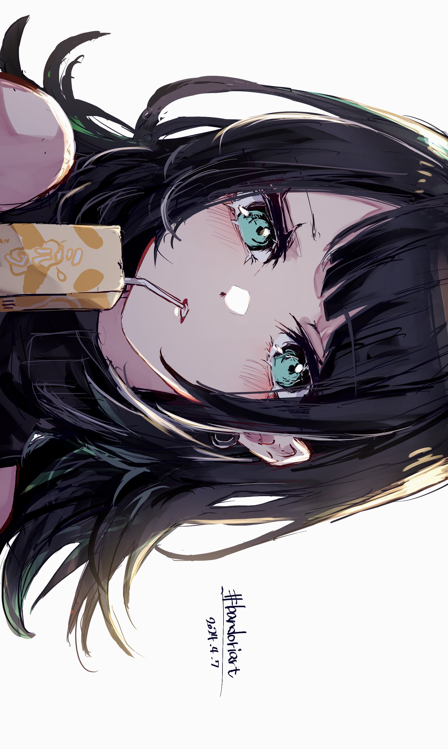Safebooru - 1girl absurdres bang dream! bang dream! it's mygo!!!!! black hair blush carton ...