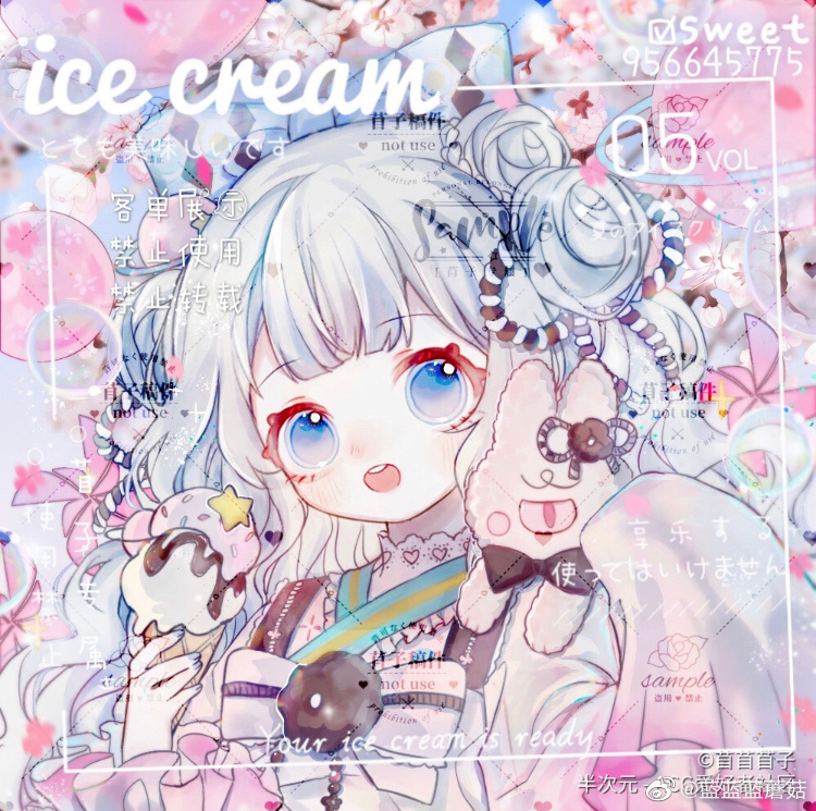 Safebooru - 1girl argyle bow balloon blue bow blue eyes blue ribbon ...