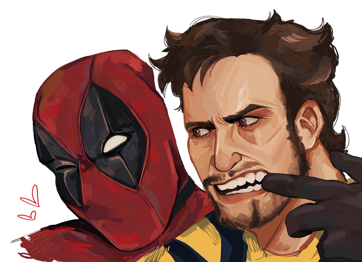 Safebooru - 2boys beard black gloves brown eyes brown hair chrisikinss ...