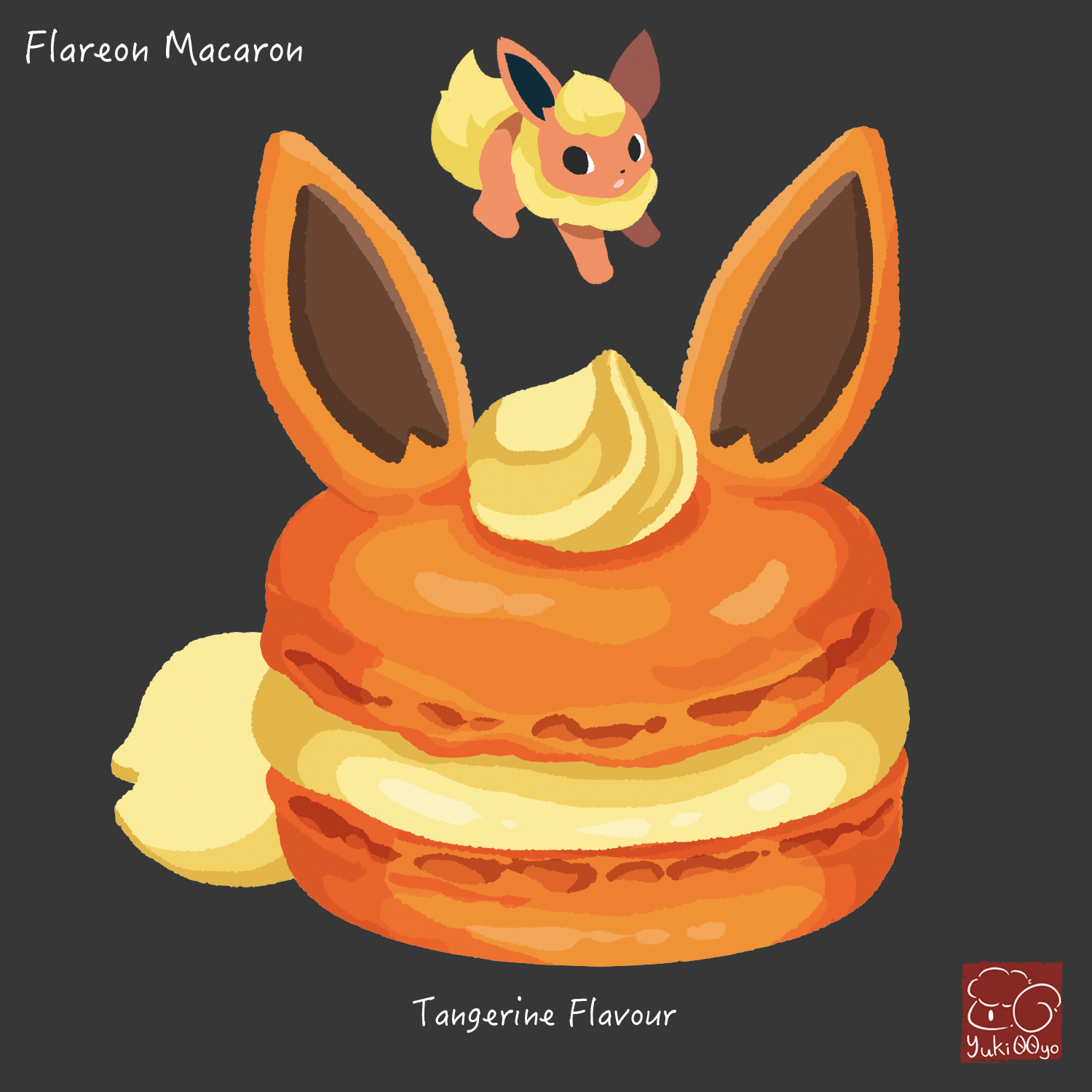 Safebooru - artist logo artist name character-themed food character name cream flareon food food ...