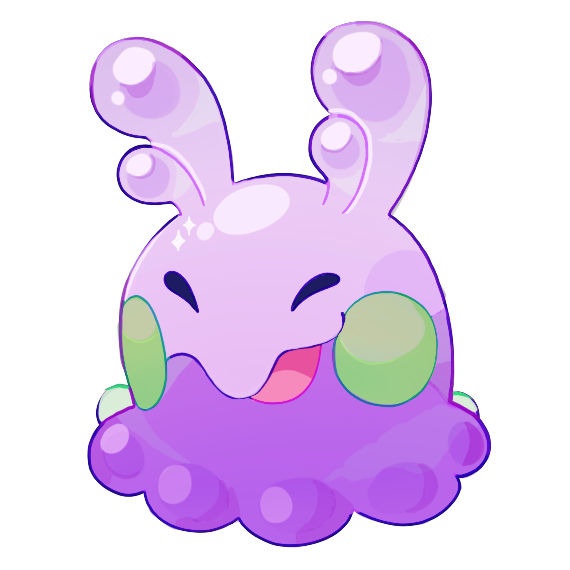 Safebooru - animal focus closed eyes goomy happy no humans open mouth ...