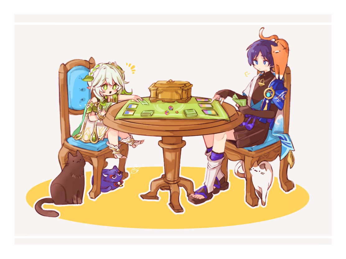 Safebooru - 1boy 1girl animal on shoulder armlet black bodysuit black ...