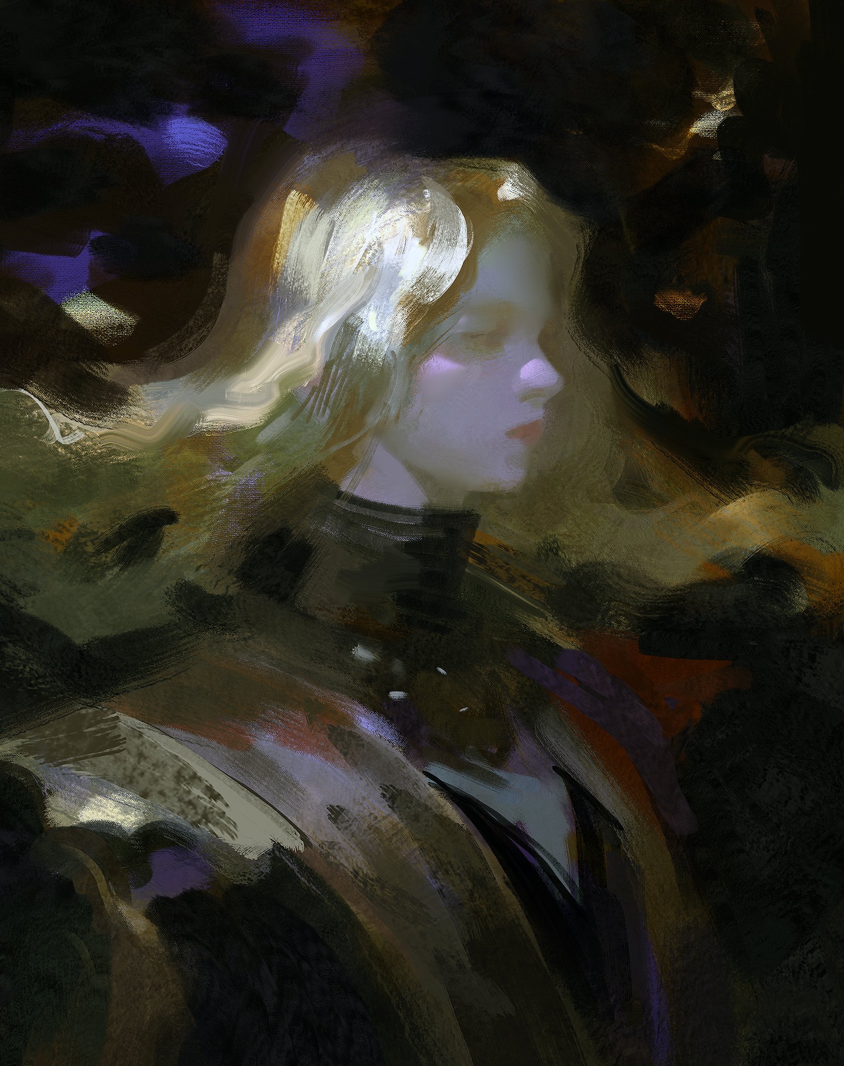 Safebooru - 1other abstract background androgynous black background ...