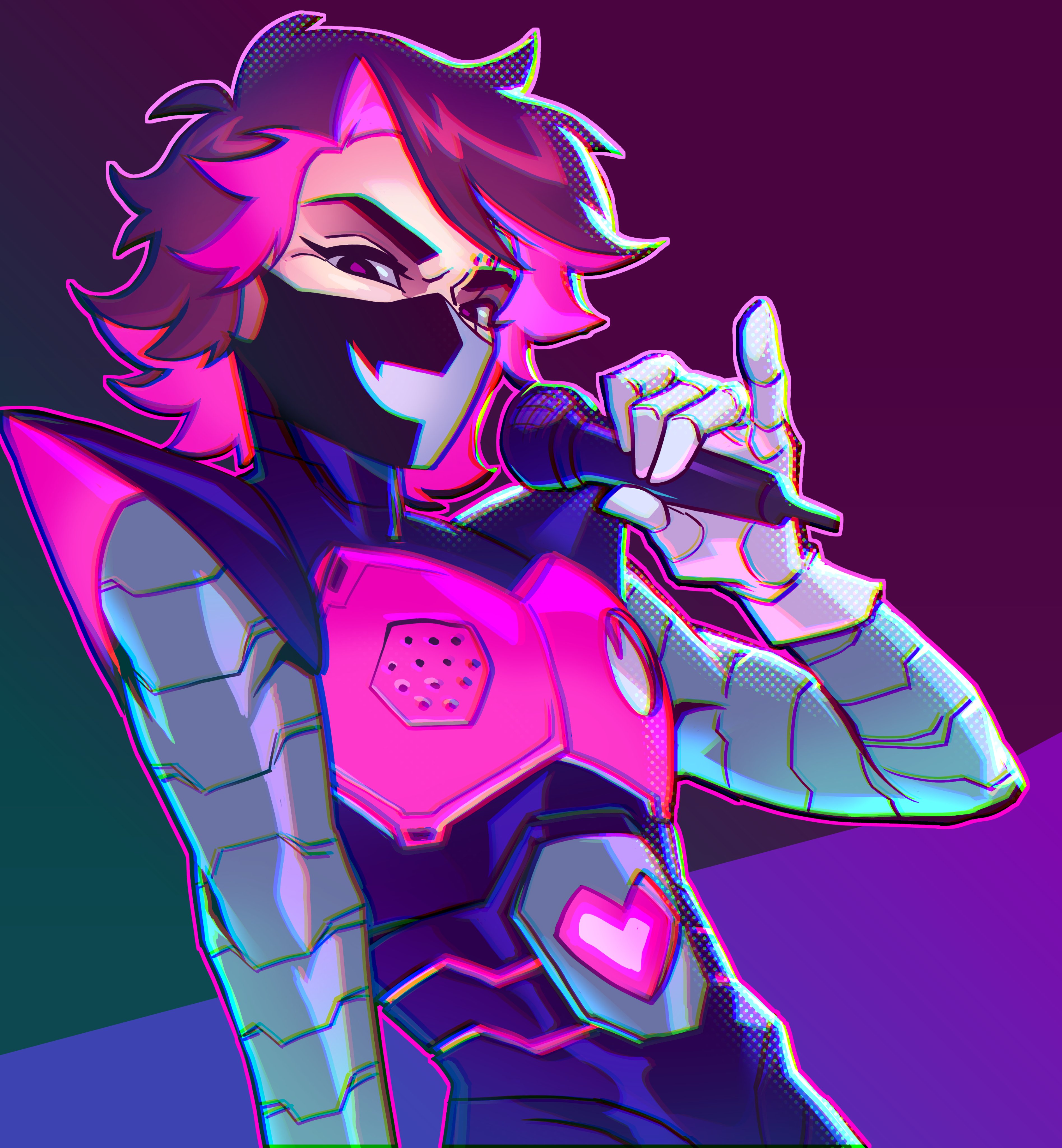 Safebooru - 1other absurdres androgynous brown hair chromatic ...