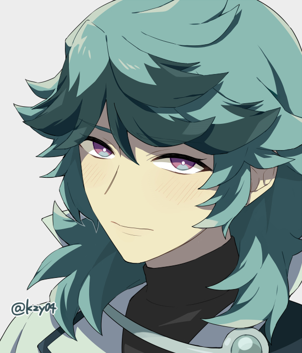 Safebooru - 1boy blush bright pupils closed mouth commentary request ...