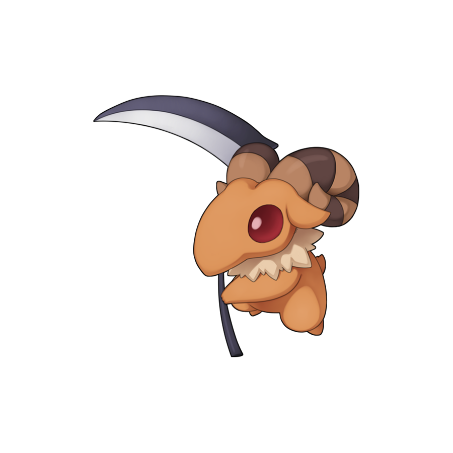 Safebooru - animal focus baphomet jr chibi chibi only full body goat ...