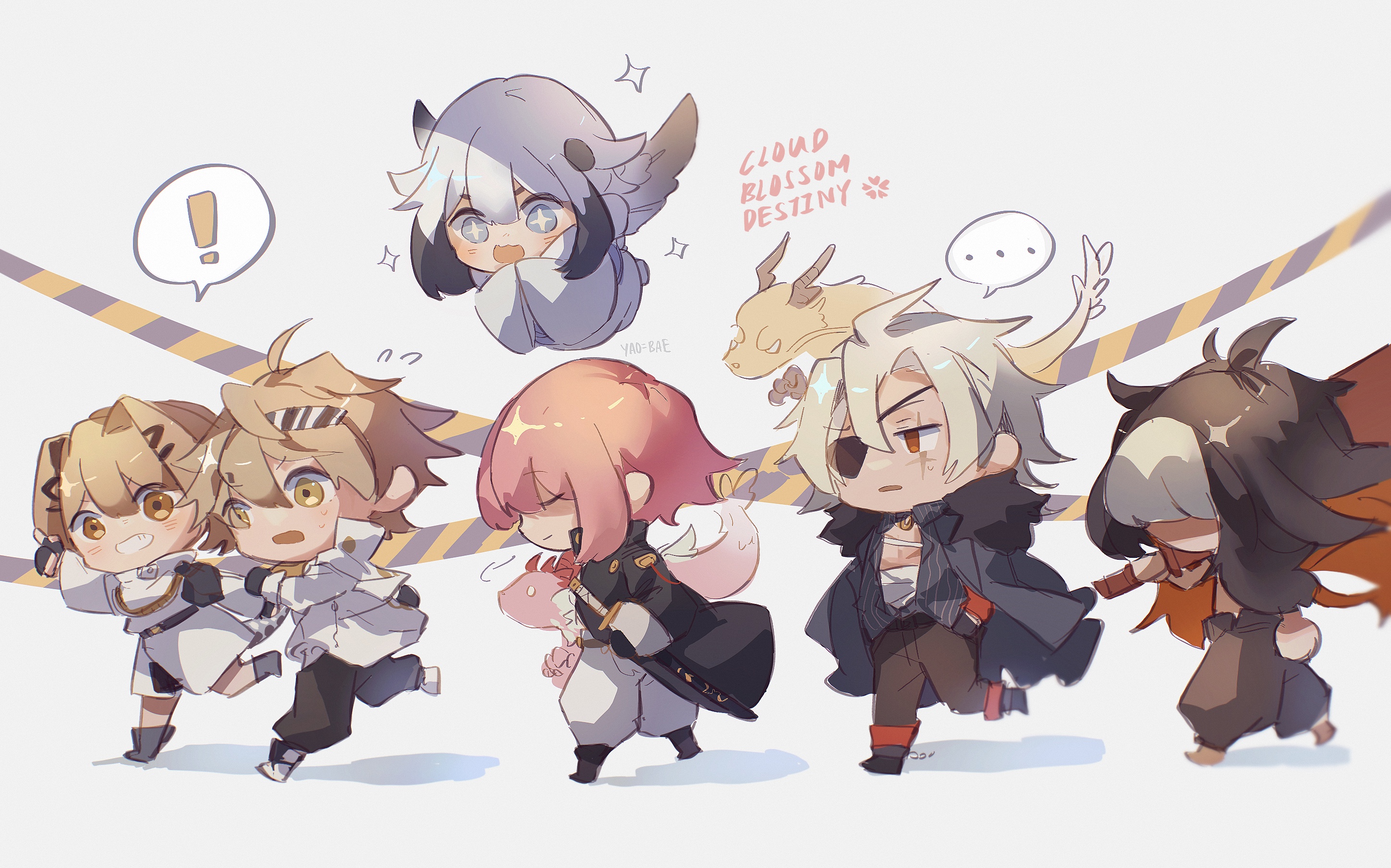 Safebooru - ! ... 3boys 3girls alchemy stars baggy pants barefoot black footwear black gloves ...