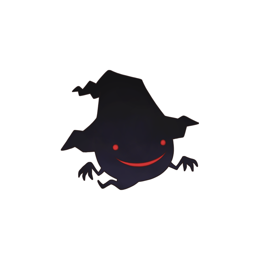 Safebooru - chibi chibi only full body ghost hat no humans official art ...