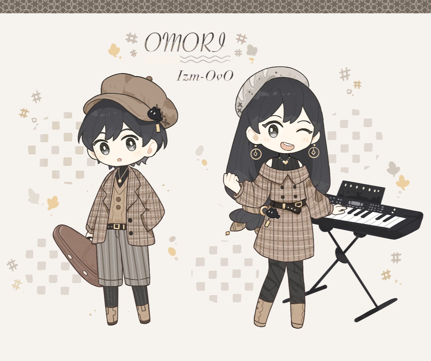 Safebooru - 1boy 1girl alternate costume artist name black eyes black hair blush copyright name ...