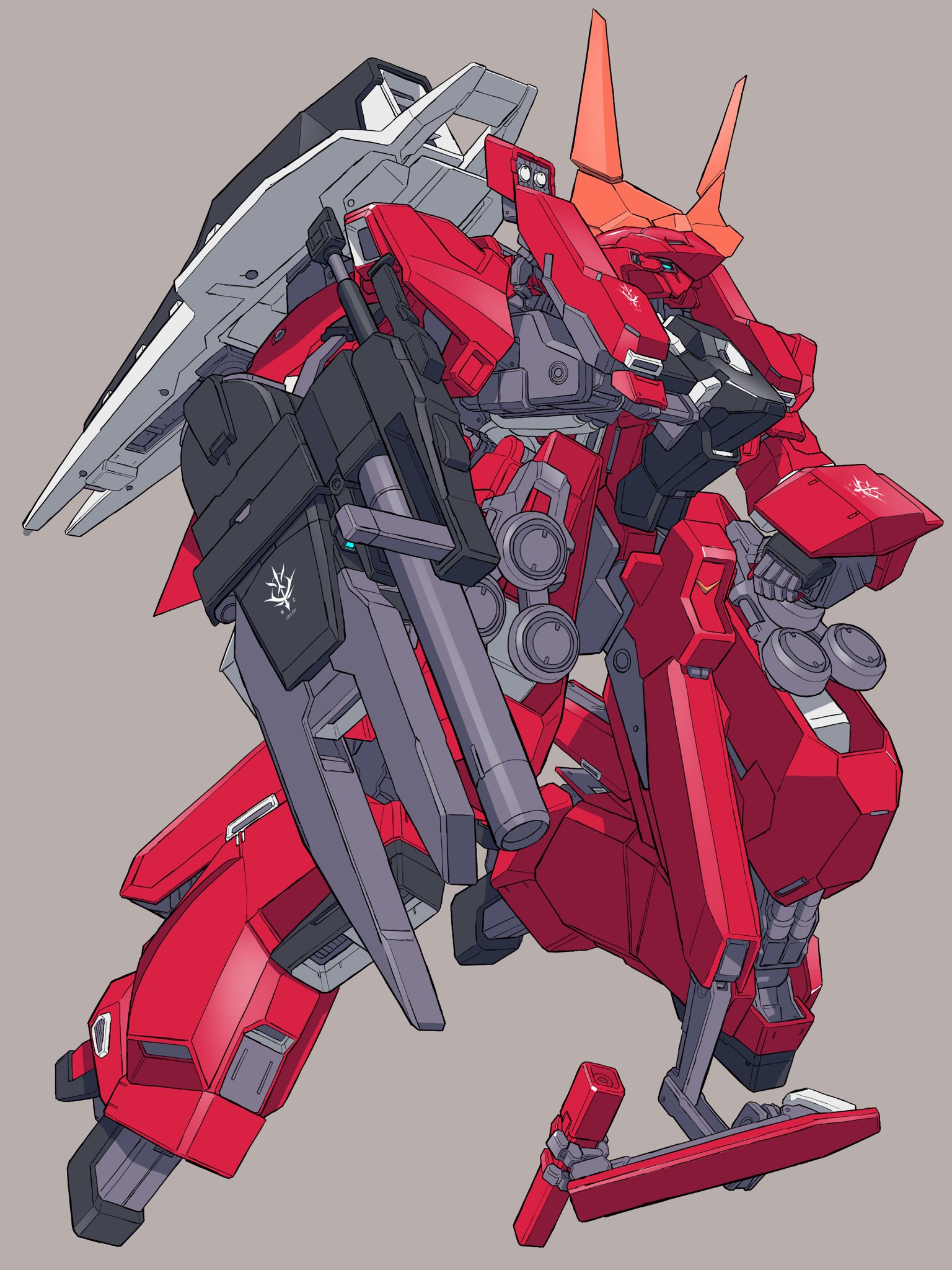 Safebooru - advance of zeta advance of zeta re-boot arm cannon barzam ...