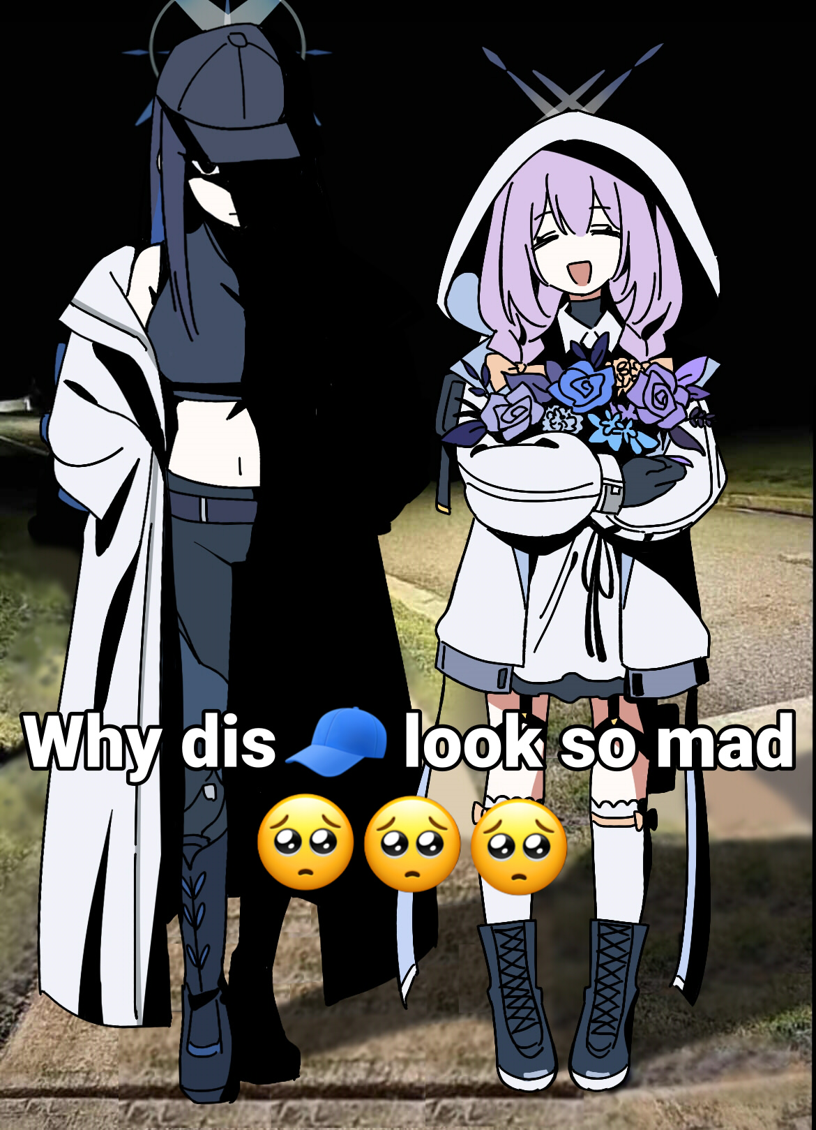 Safebooru - 2girls arikalovesyou2 atsuko (blue archive) baseball cap ...