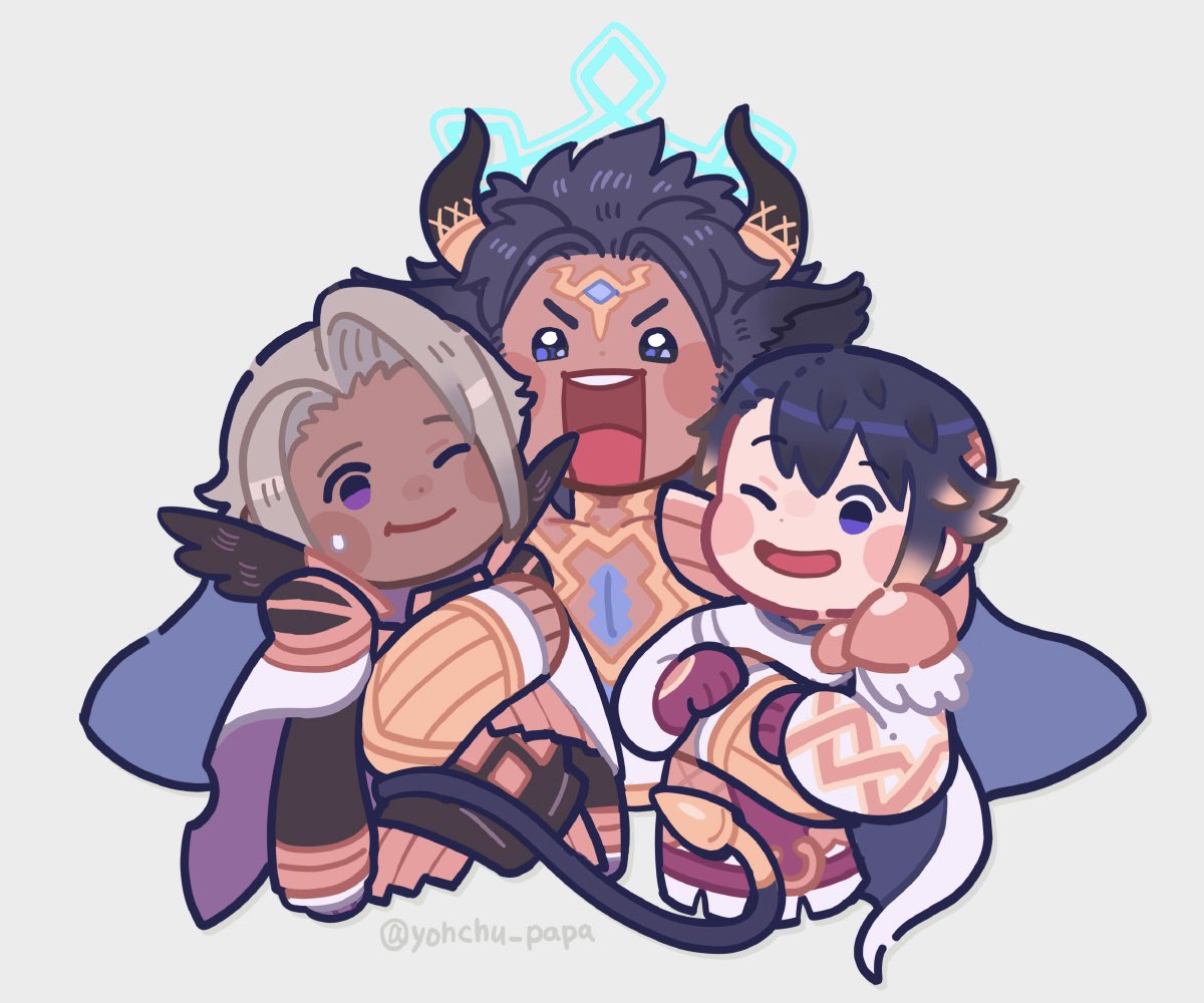 Safebooru - 3boys alfonse (fire emblem) animal ears askr (fire emblem ...