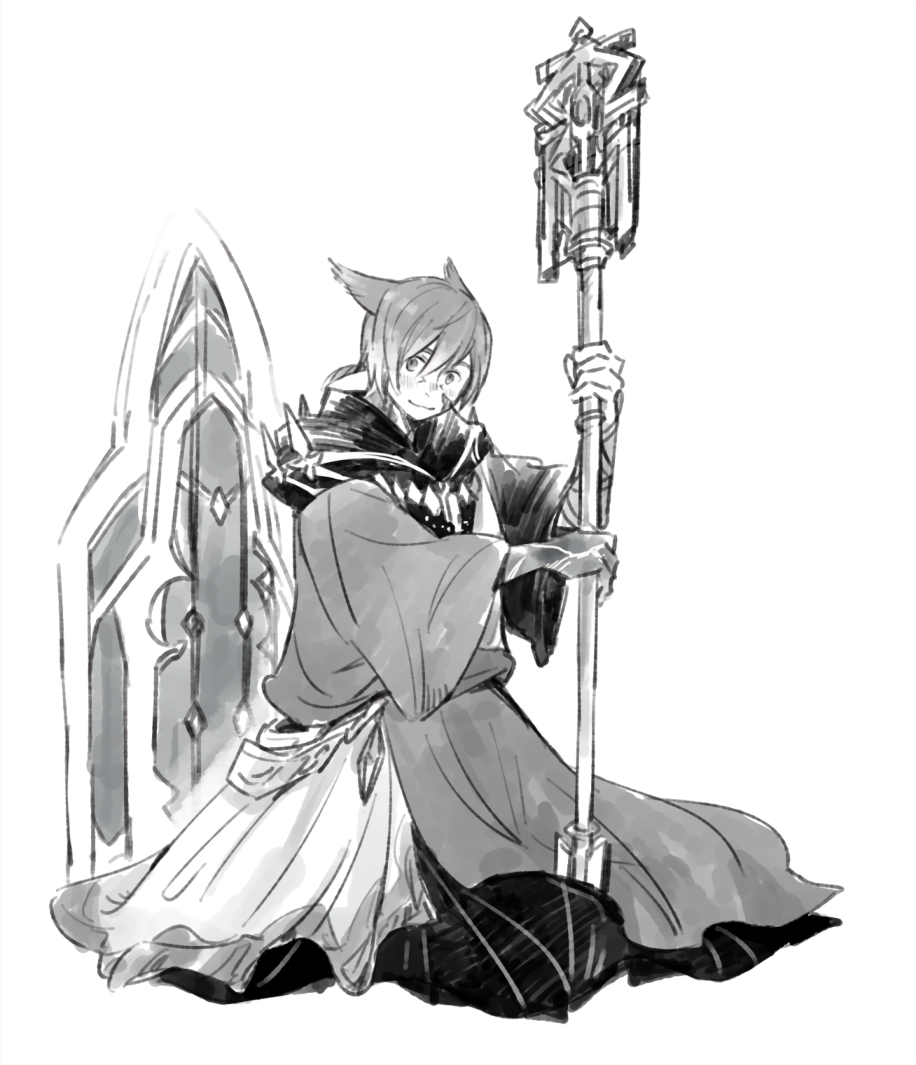 Safebooru - 1boy closed mouth crystal exarch final fantasy final ...