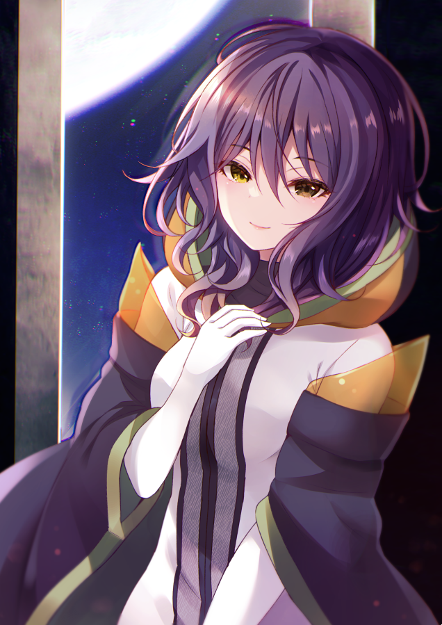 Safebooru - 1girl alternate costume brown eyes gina (gnosia) gloves gnosia hair between eyes ...