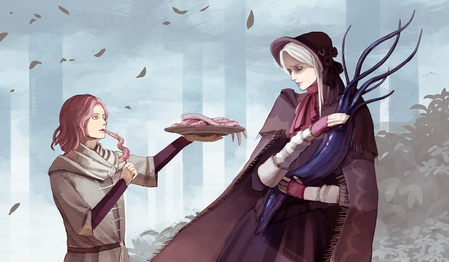 Safebooru - bloodborne dress frown hunter (great one) (bloodborne ...