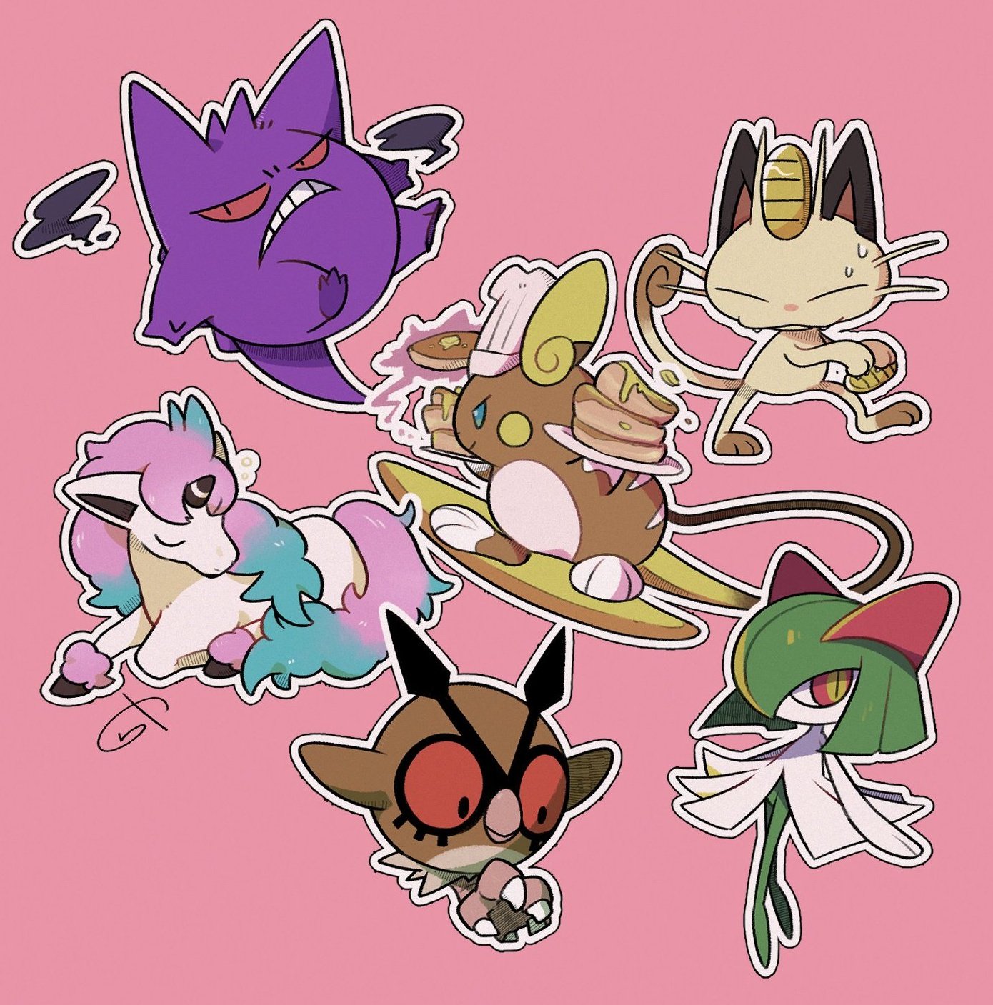Safebooru - alolan raichu blue eyes brown fur claws closed eyes food ...