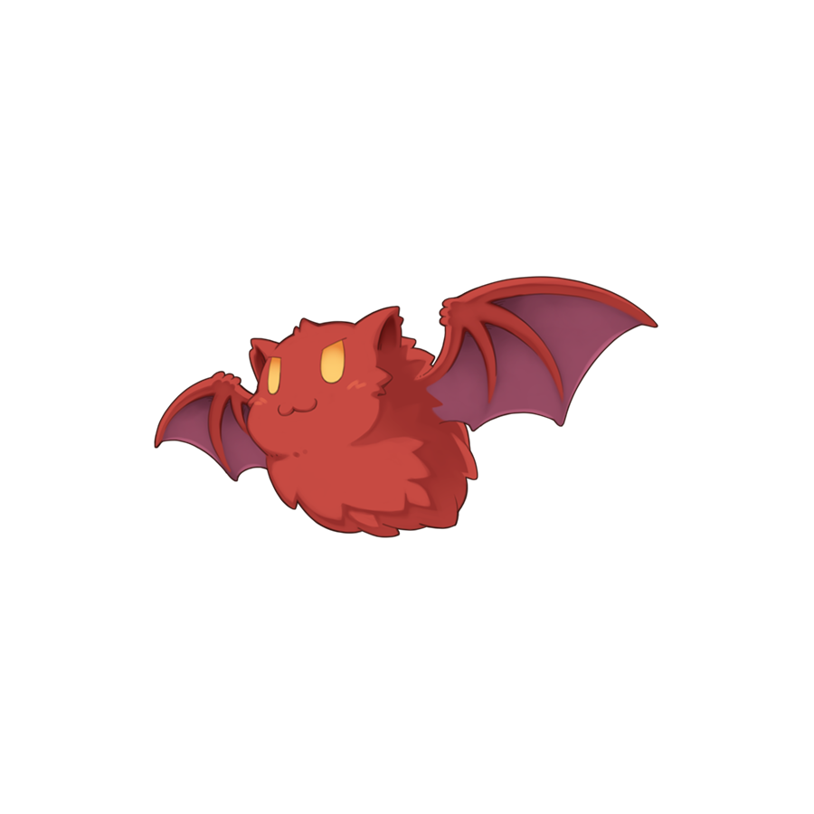 Safebooru - :3 animal focus bat (animal) chibi chibi only drainliar ...