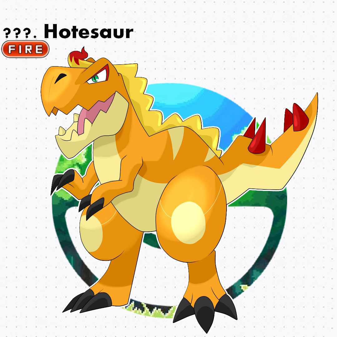 Safebooru - dinosaur fakemon fakemon (creature) jhonnyboyarts monster ...