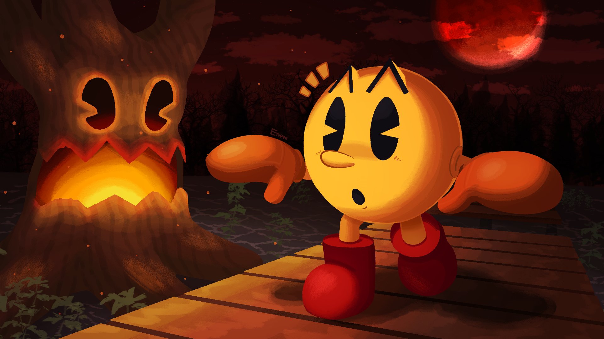 Safebooru - 2boys boardwalk boxing gloves character request colored ...