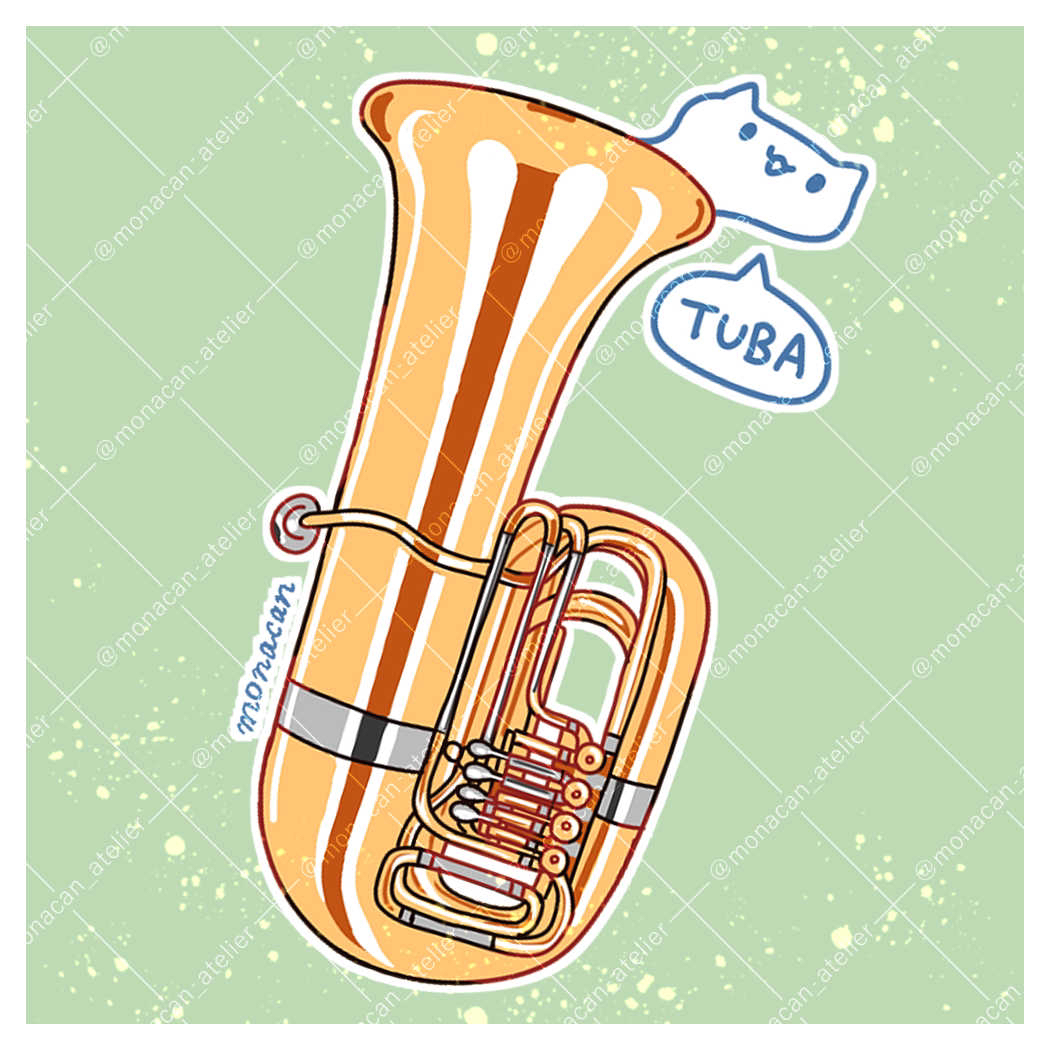 Safebooru - artist name border cat green background instrument monacan ...