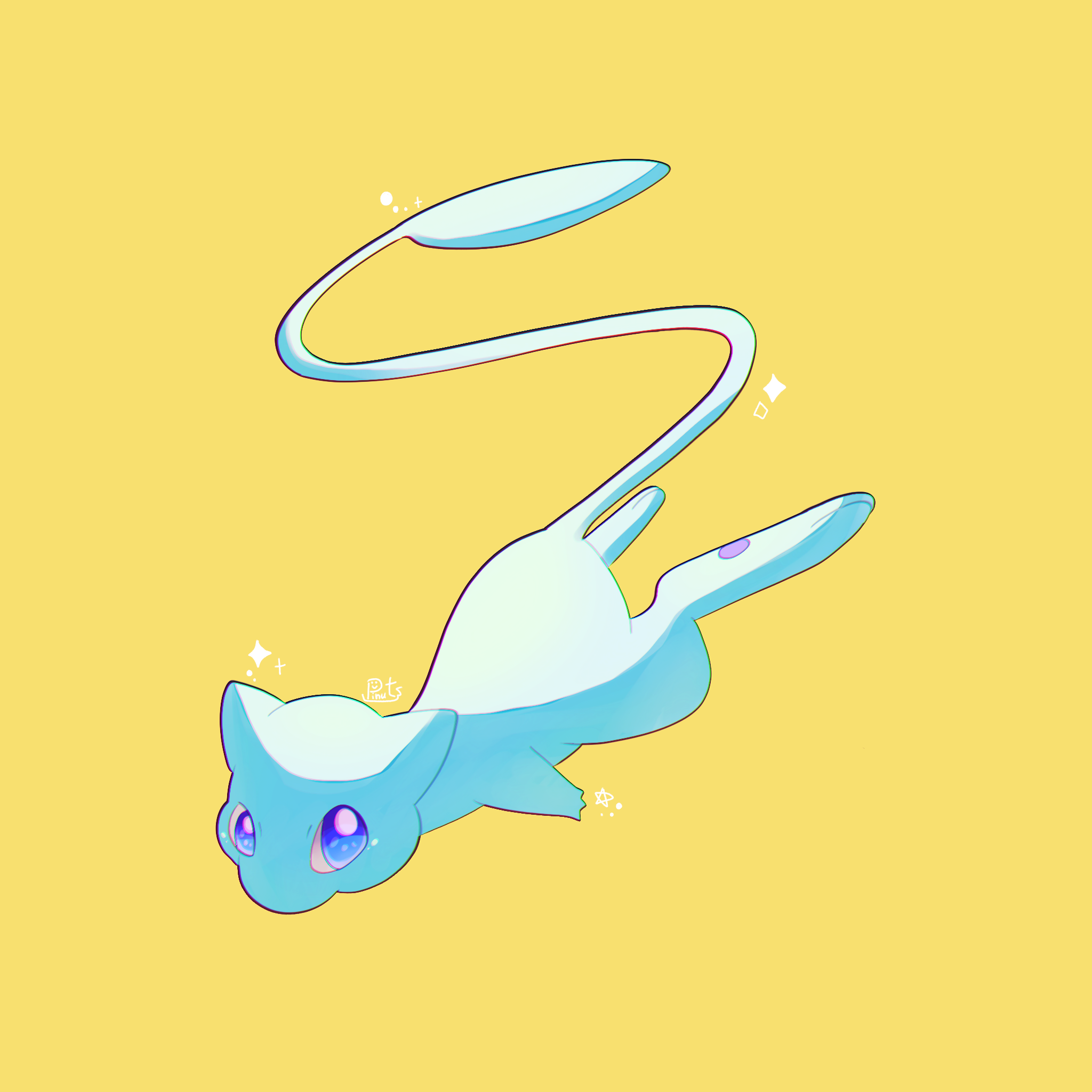 Safebooru - alternate color blue eyes bright pupils floating full body ...