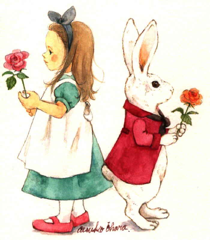 Safebooru - 1girl alice (alice in wonderland) alice in wonderland apron atsukoo black eyes blue ...