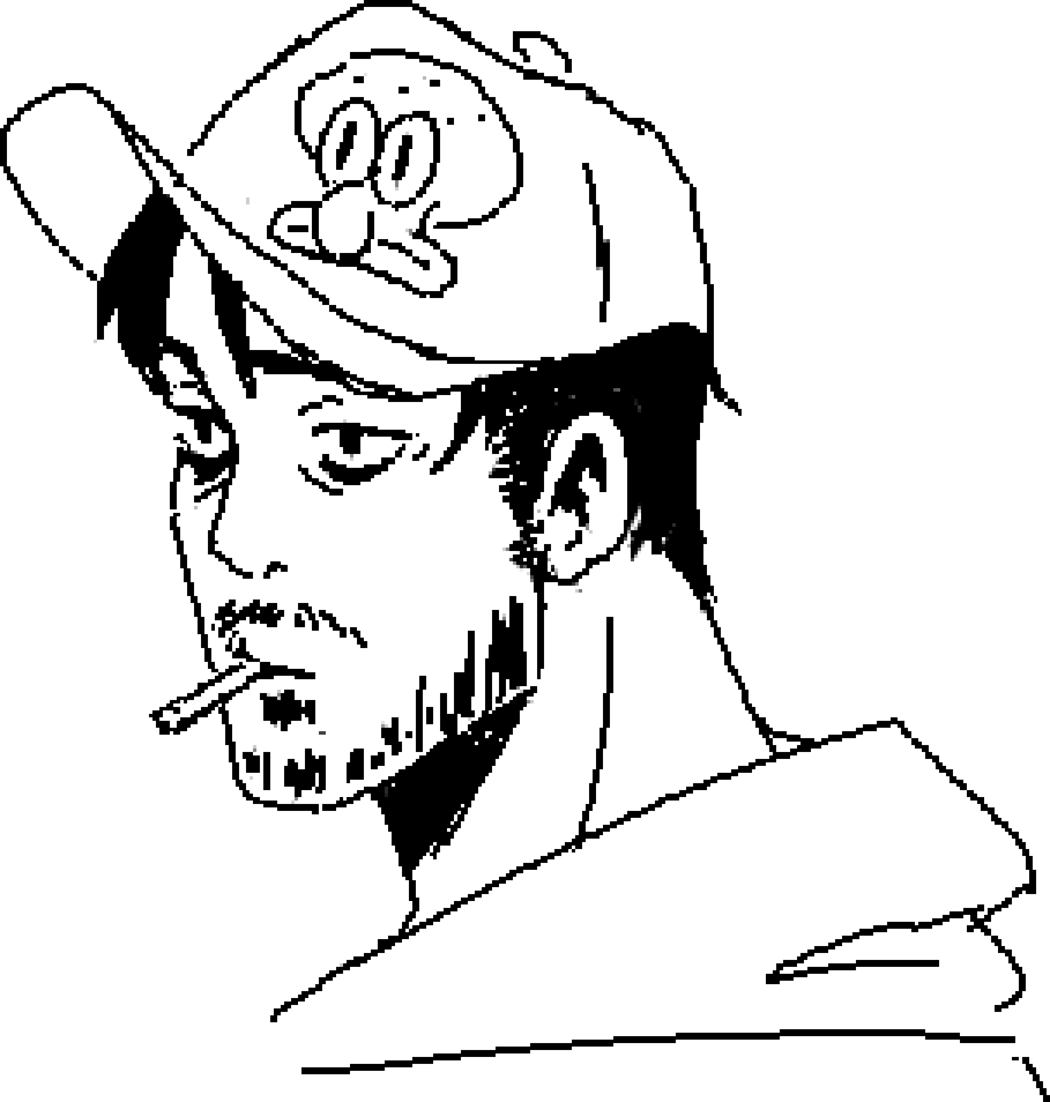 Safebooru - 1boy absurdres beard beard stubble brandon (badger g ...