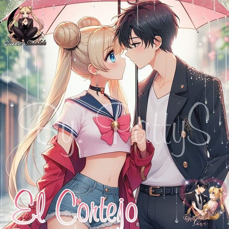 Safebooru - 1boy 1girl usagi bishoujo senshi sailor moon black hair blonde hair blue eyes chiba ...