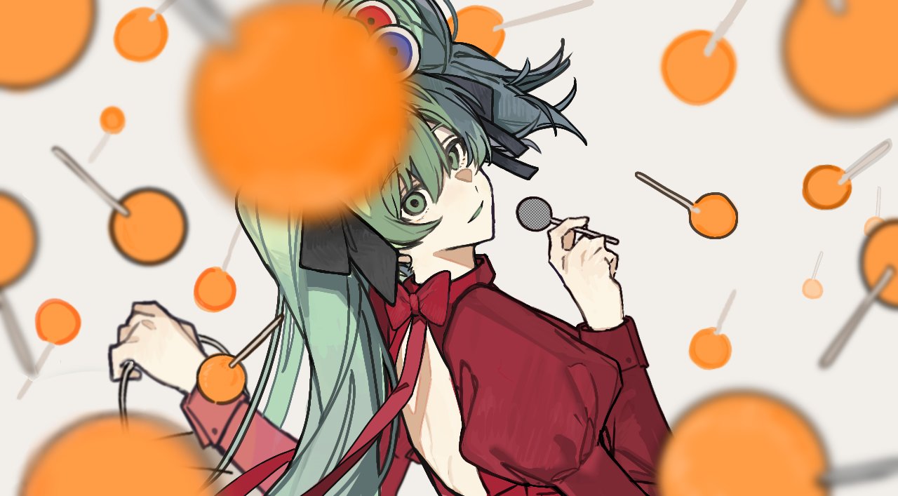 Safebooru - 1girl backless outfit blurry blurry foreground candy chupa ...