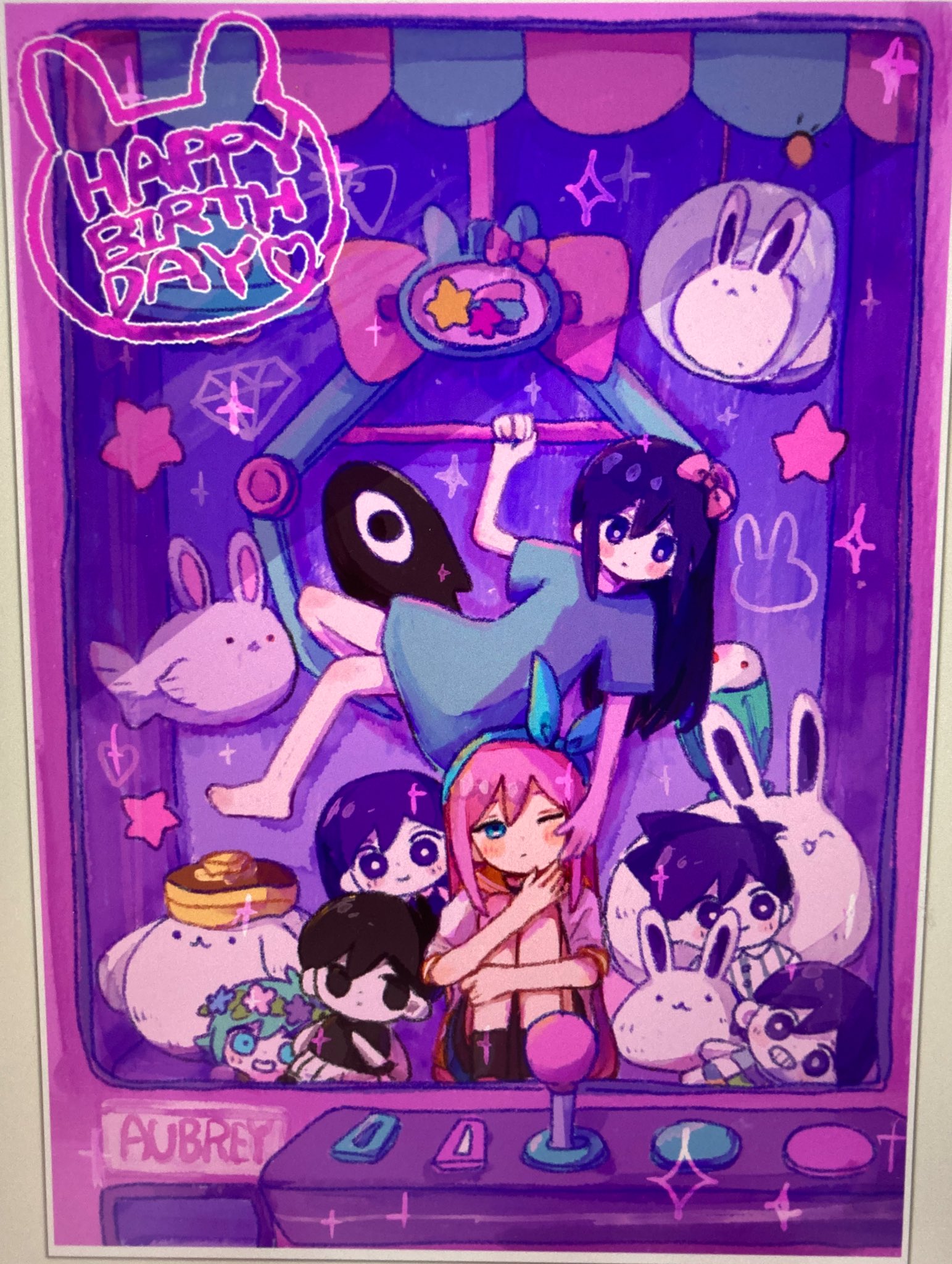 Safebooru - 2girls aubrey (faraway) (omori) aubrey (headspace) (omori) aubrey (omori) barefoot ...