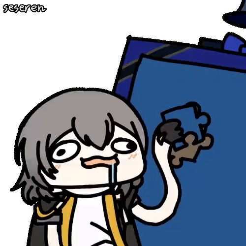 Safebooru - 1girl animated gif drooling honkai: star rail honkai ...