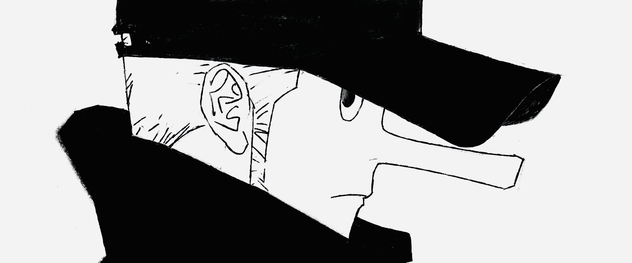 Safebooru - 1boy baseball cap black baseball cap black eyes black hat black jacket frown ...