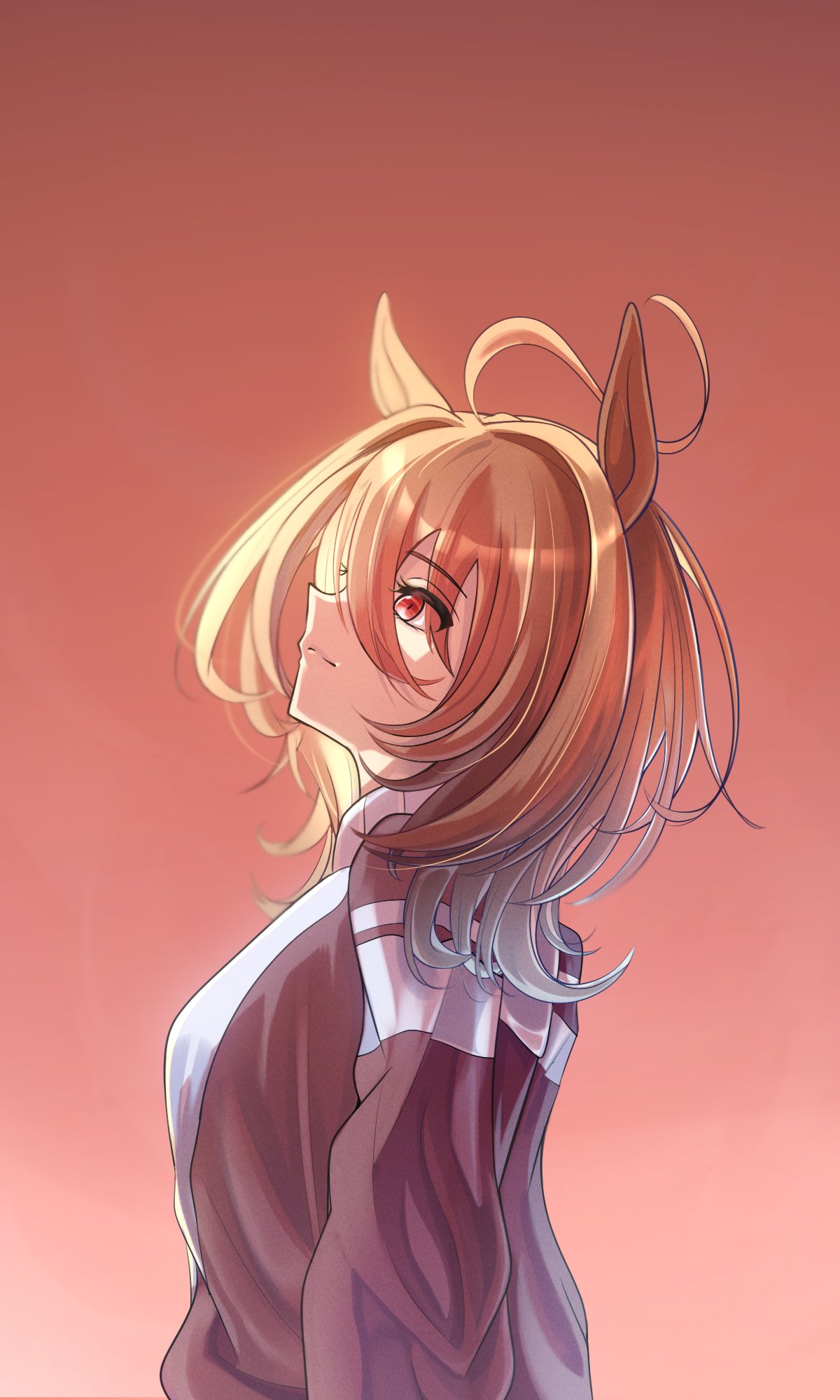 Safebooru - 1girl agnes tachyon (umamusume) ahoge animal ears breasts brown hair buckwheat638478 ...