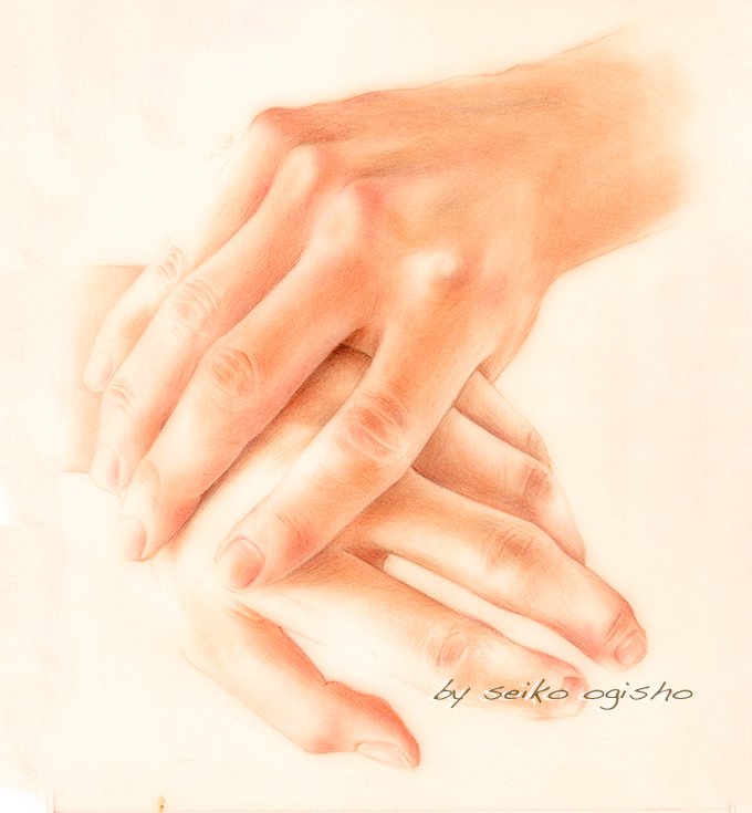 Safebooru - 2others disembodied hand english text hand focus holding ...