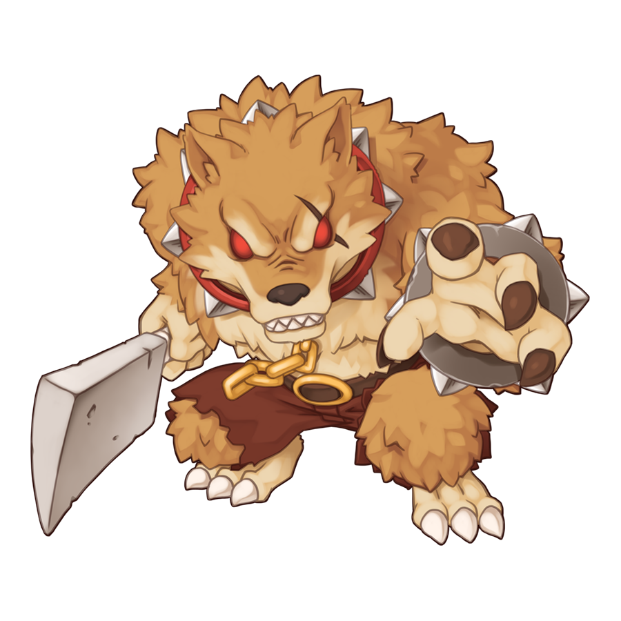 Safebooru - 1boy barefoot brown pants chain chibi chibi only cleaver ...