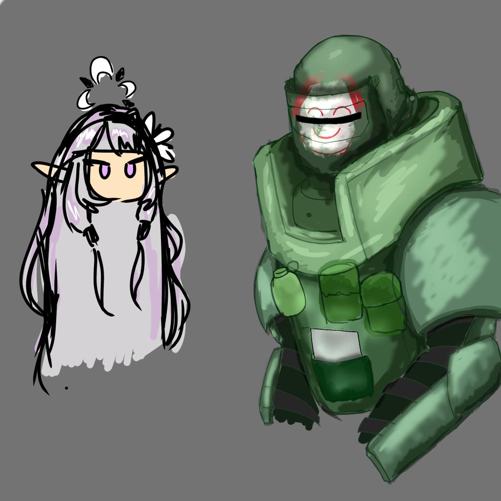 Safebooru - armor blue archive doodle sensei (blue archive) himari ...