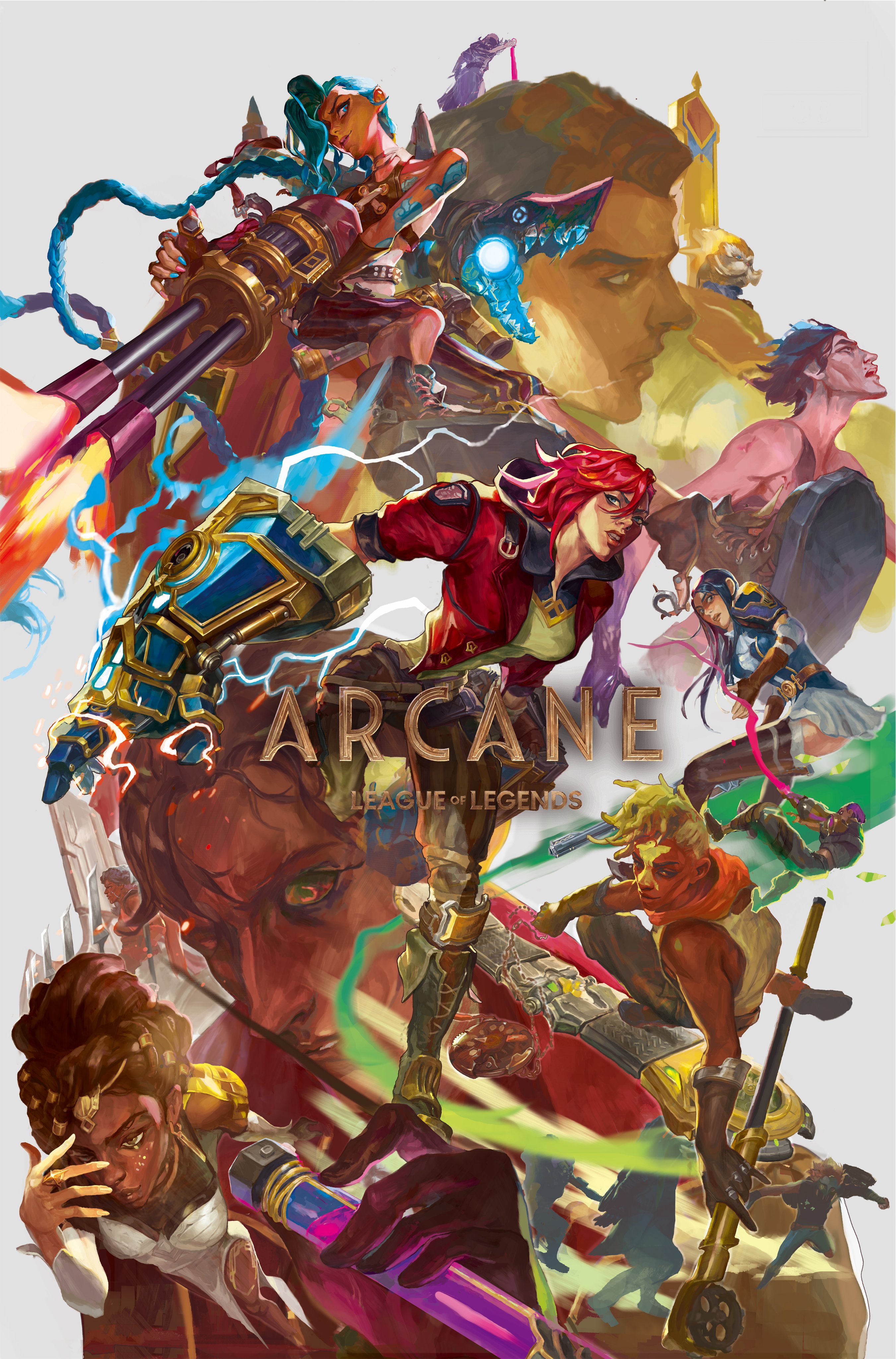 Safebooru - absurdres arcane: league of legends arcane jinx arm tattoo ...