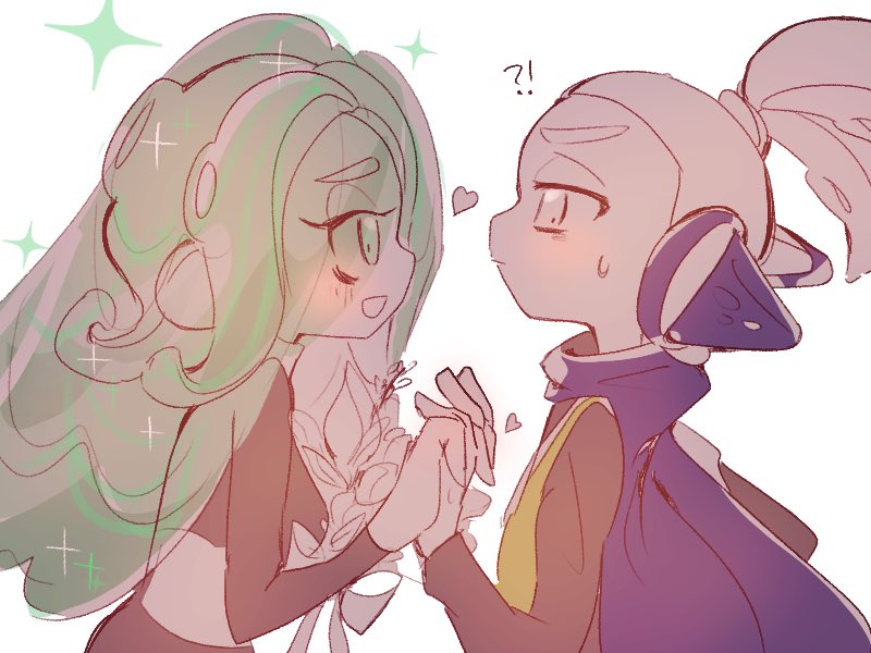 Safebooru - 1boy 1girl agent 3 (splatoon) agent 8 (splatoon) bouquet ...