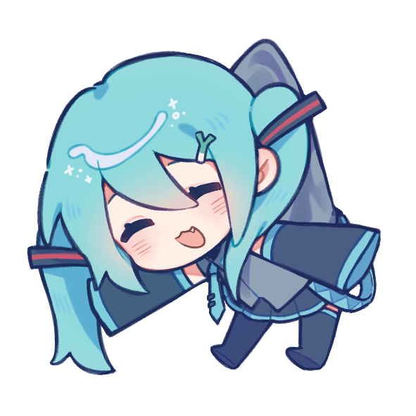 Safebooru - 1girl :3 ^ ^ aqua hair black footwear blush boots chibi ...