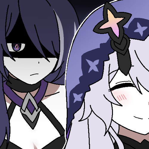 Safebooru - 2girls acheron (honkai: star rail) black bra black choker black swan (honkai: star ...