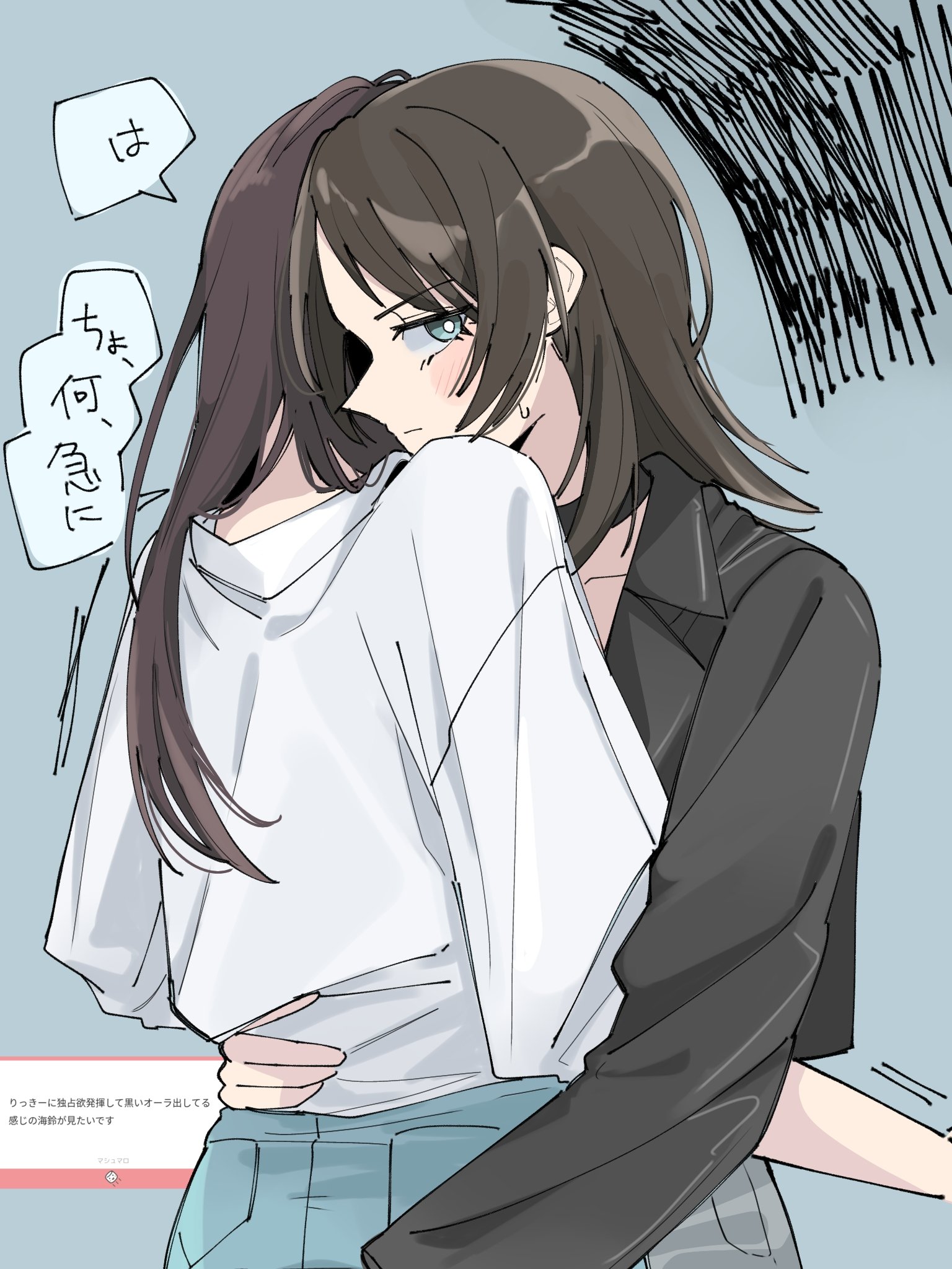 Safebooru - 2girls bang dream! bang dream! it's mygo!!!!! black choker black hair black jacket ...