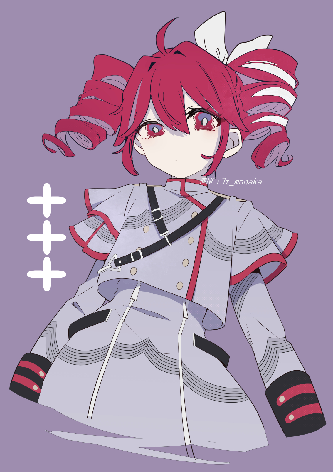 Safebooru - 1girl ahoge bright pupils buttons closed mouth commentary ...