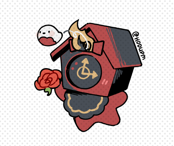 Safebooru - 1other aged down baby bib clock cuckoo clock dante (limbus ...