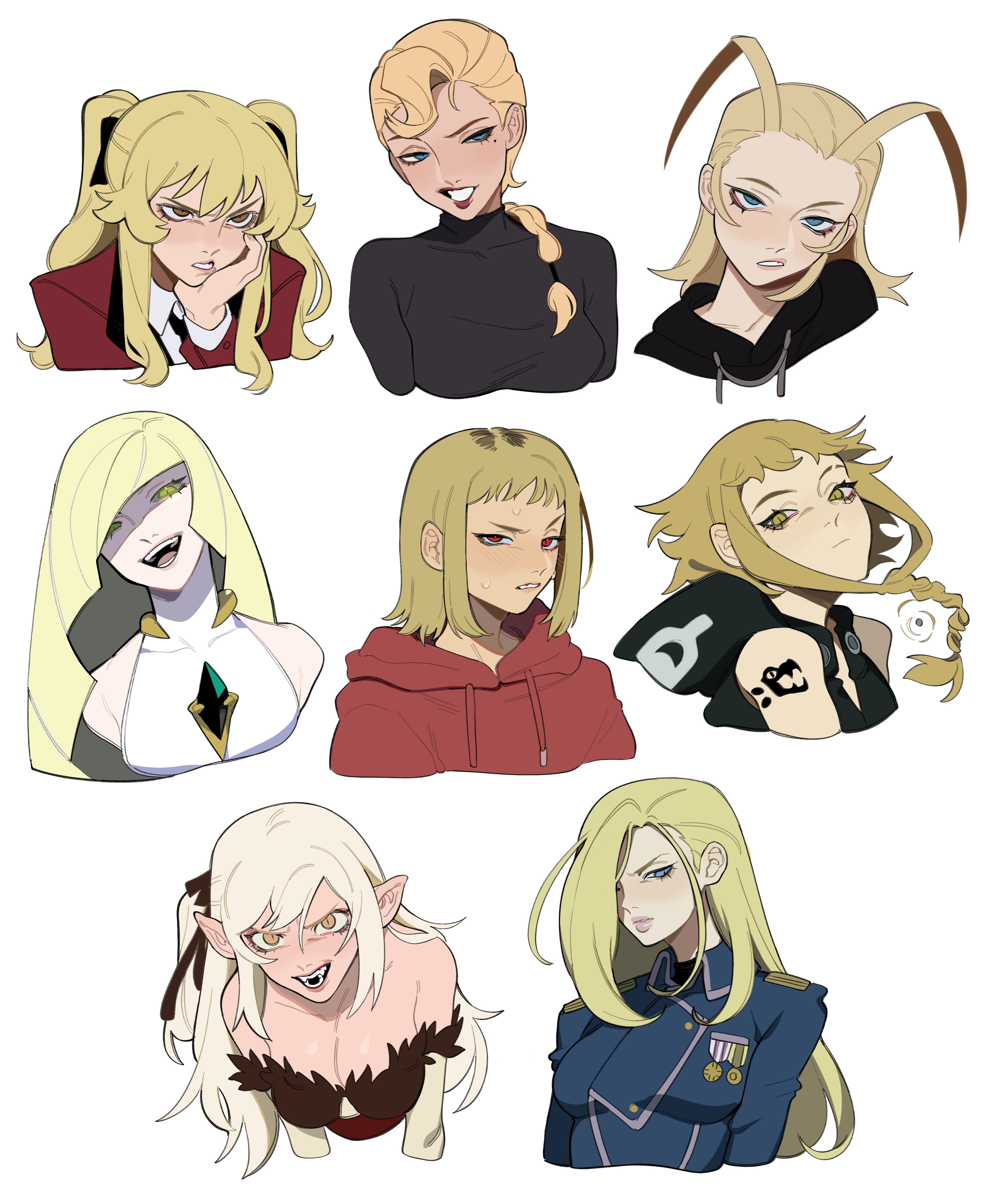 Safebooru - 6+girls absurdres amestris military uniform antenna hair atlantis: the lost empire ...