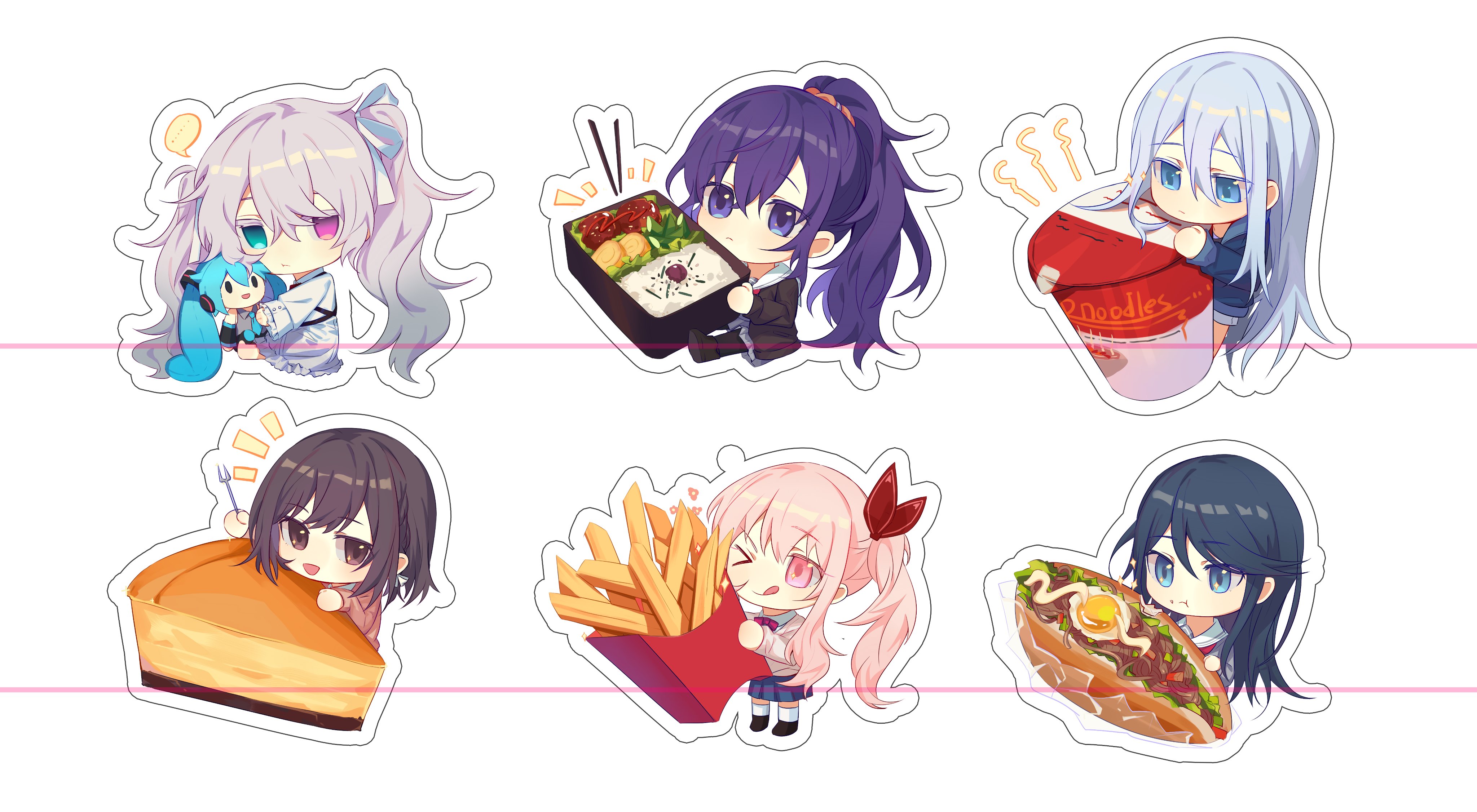 Safebooru - > o ... 1other 25-ji miku 25-ji nightcord de. (project sekai) 5girls :q absurdres ...