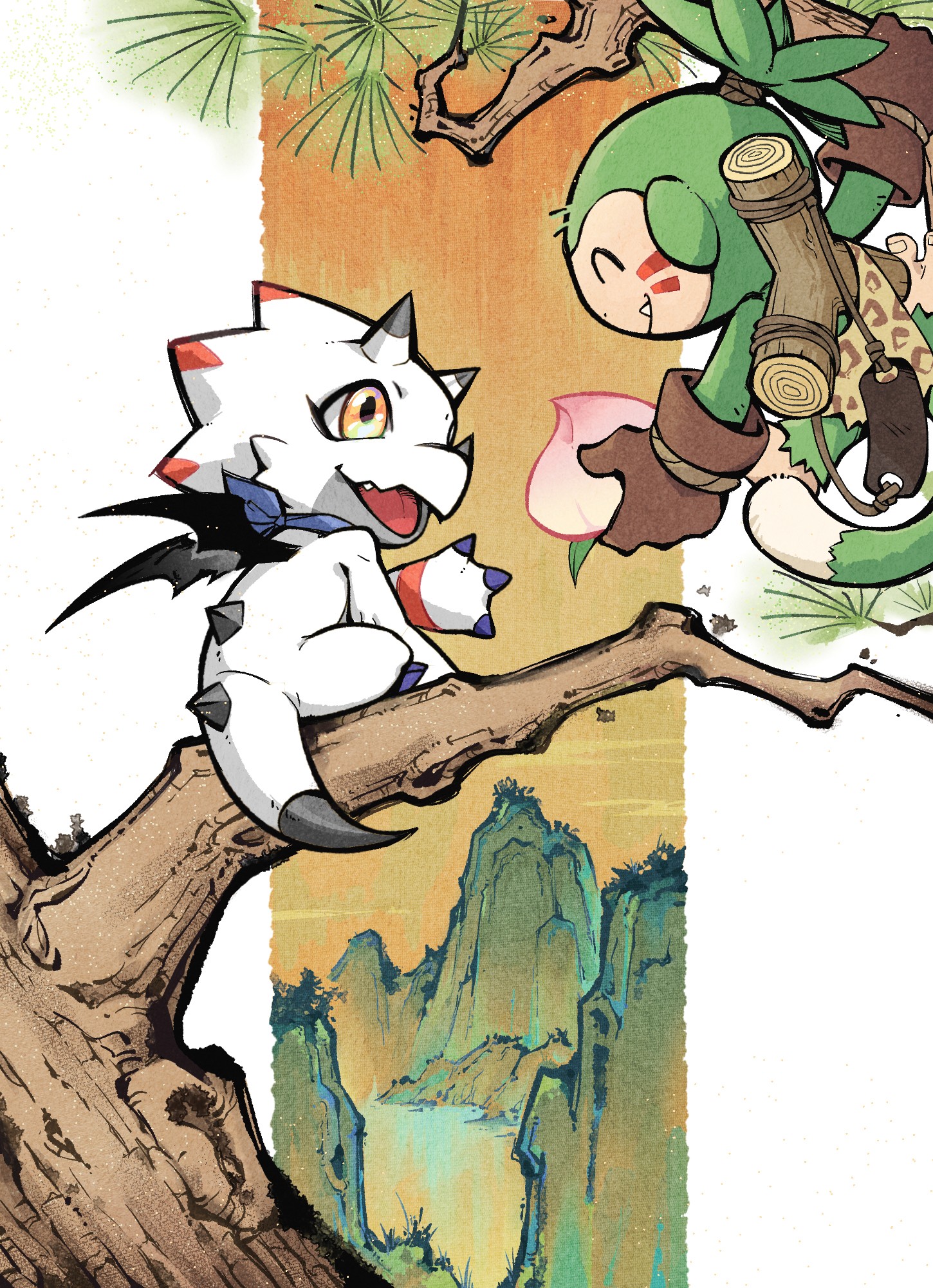 Safebooru - 61 (dt61rh) black wings brown gloves closed eyes colored ...