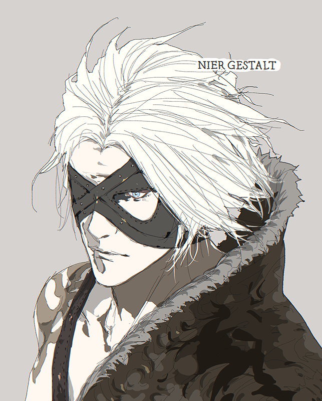 Safebooru - 1boy arm tattoo blue eyes closed mouth commentary d.k ...