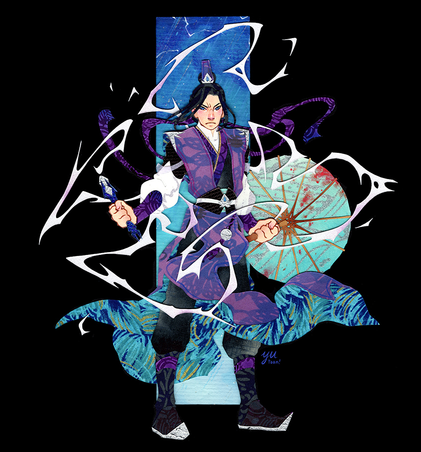 Safebooru - 1boy belt black background black belt black footwear black ...