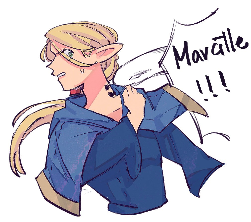 Safebooru - ! !! 1girl basilisk bite mark biting blonde hair blue ...