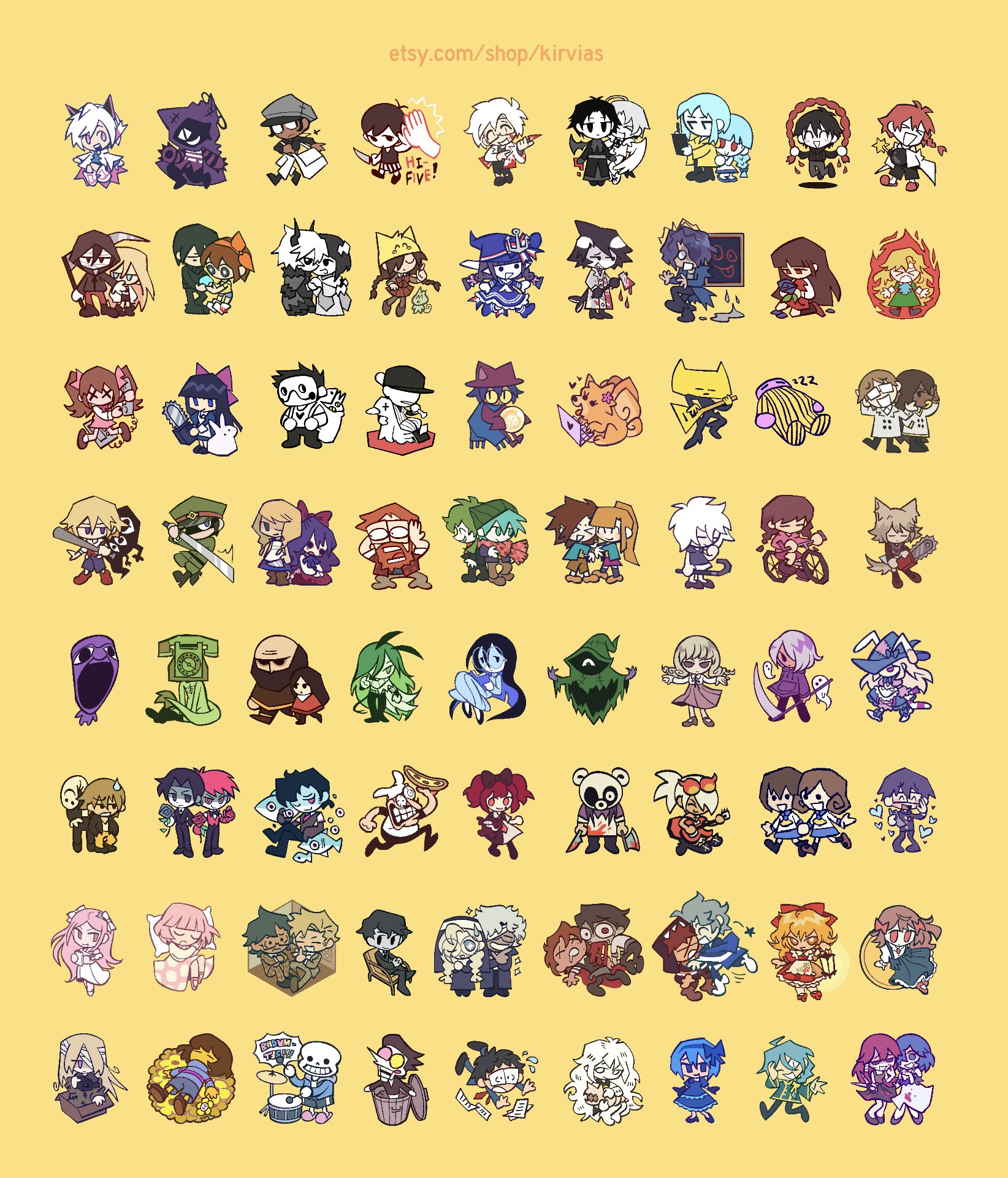 Safebooru - .flow 1bitheart 6+boys 6+girls agape (shtdn) alex eggleston ...